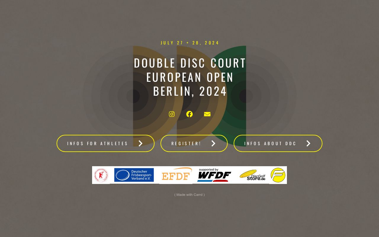 DDC European Championship 2024